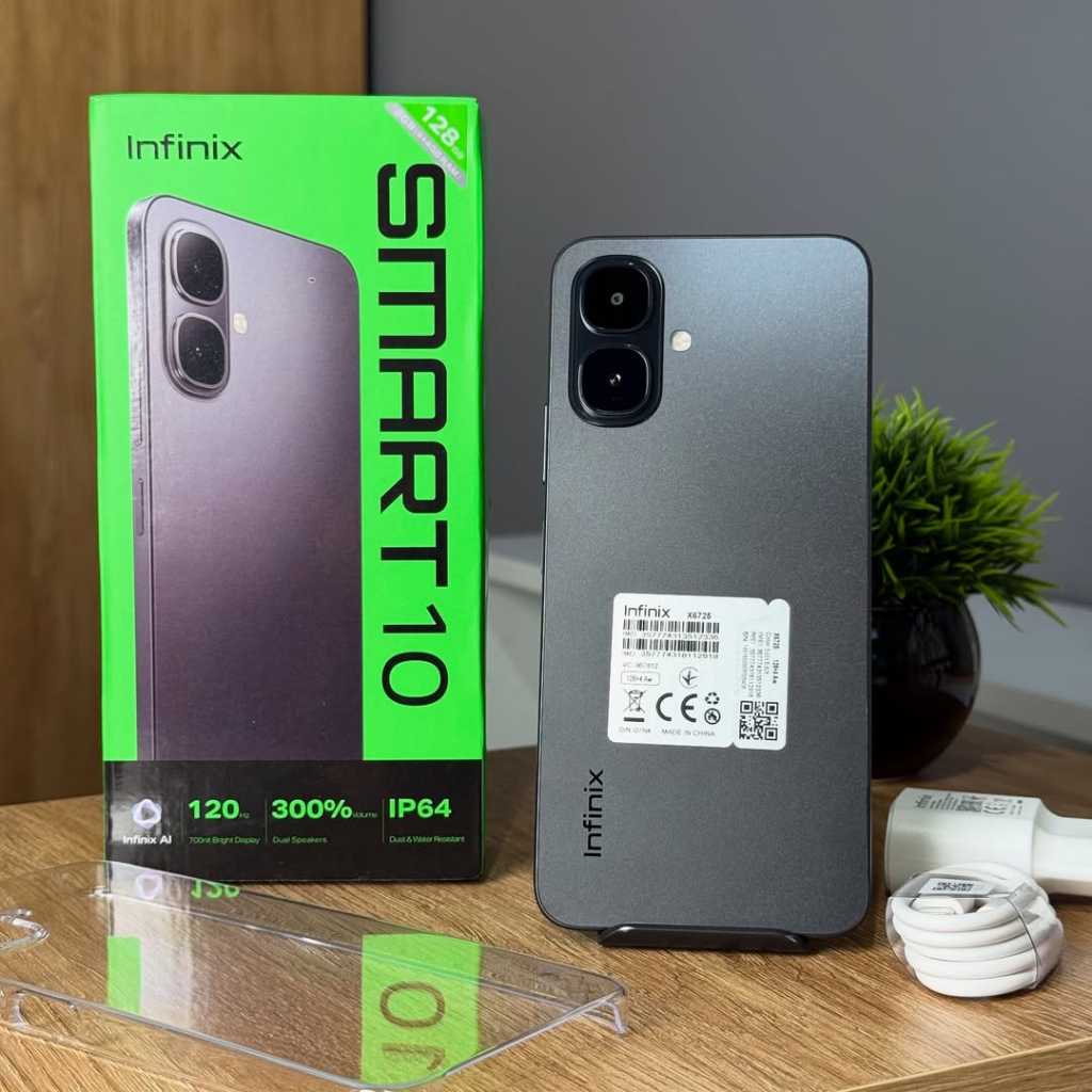 Infinix Smart 10 128GB Best Budget Phone fast Processor : For Sale Zimbabwe