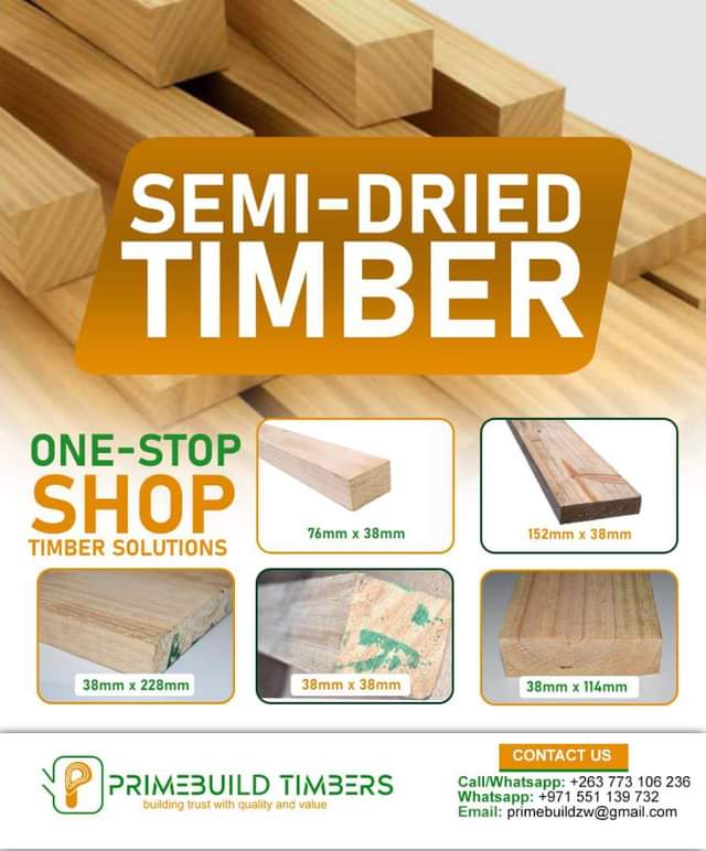 Timber for Sale in Zimbabwe: Roofing Timber, Compare Prices